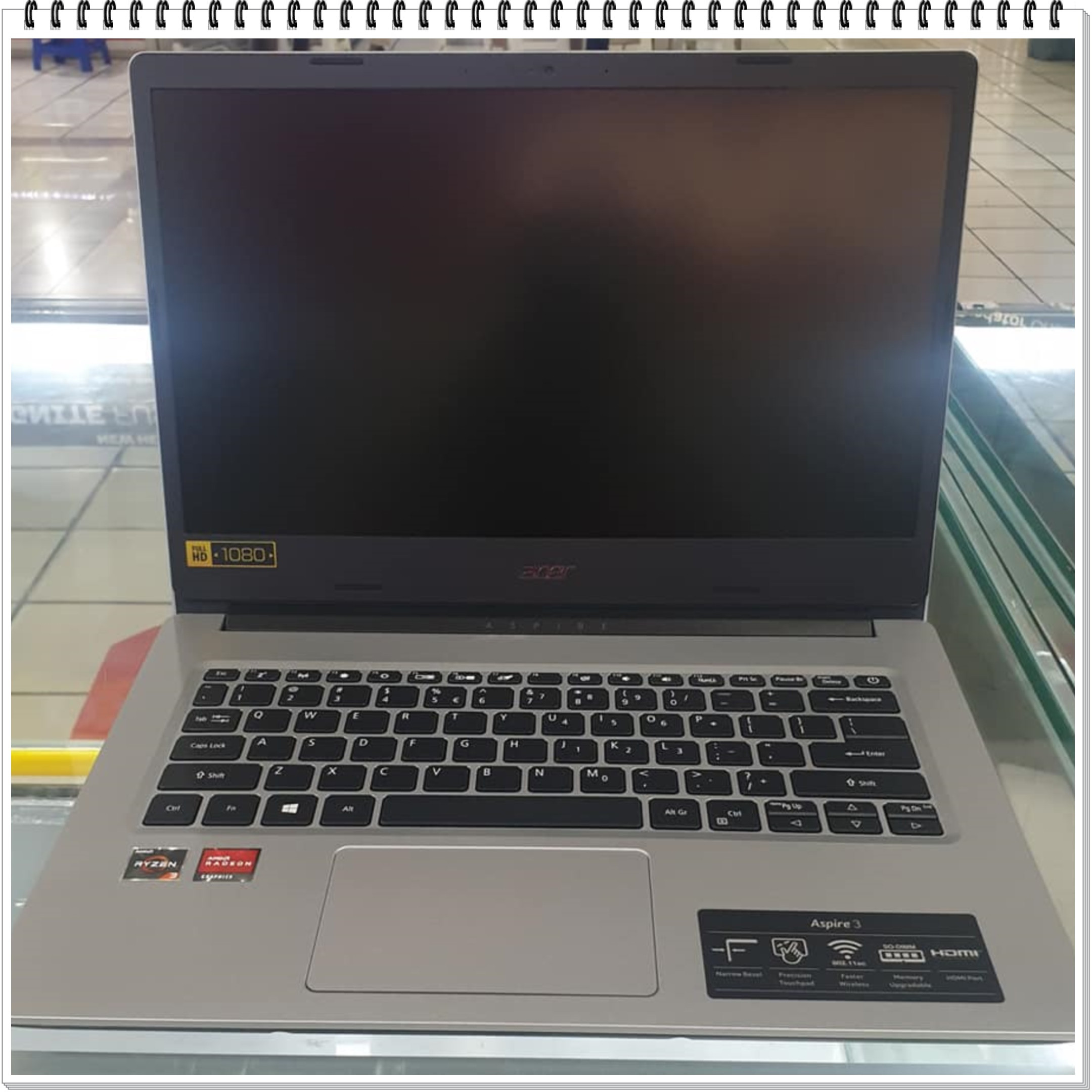 Kartika Komputer | ACER A314-22-R6FB R3/4/SSD256/W10+OHS SILVER