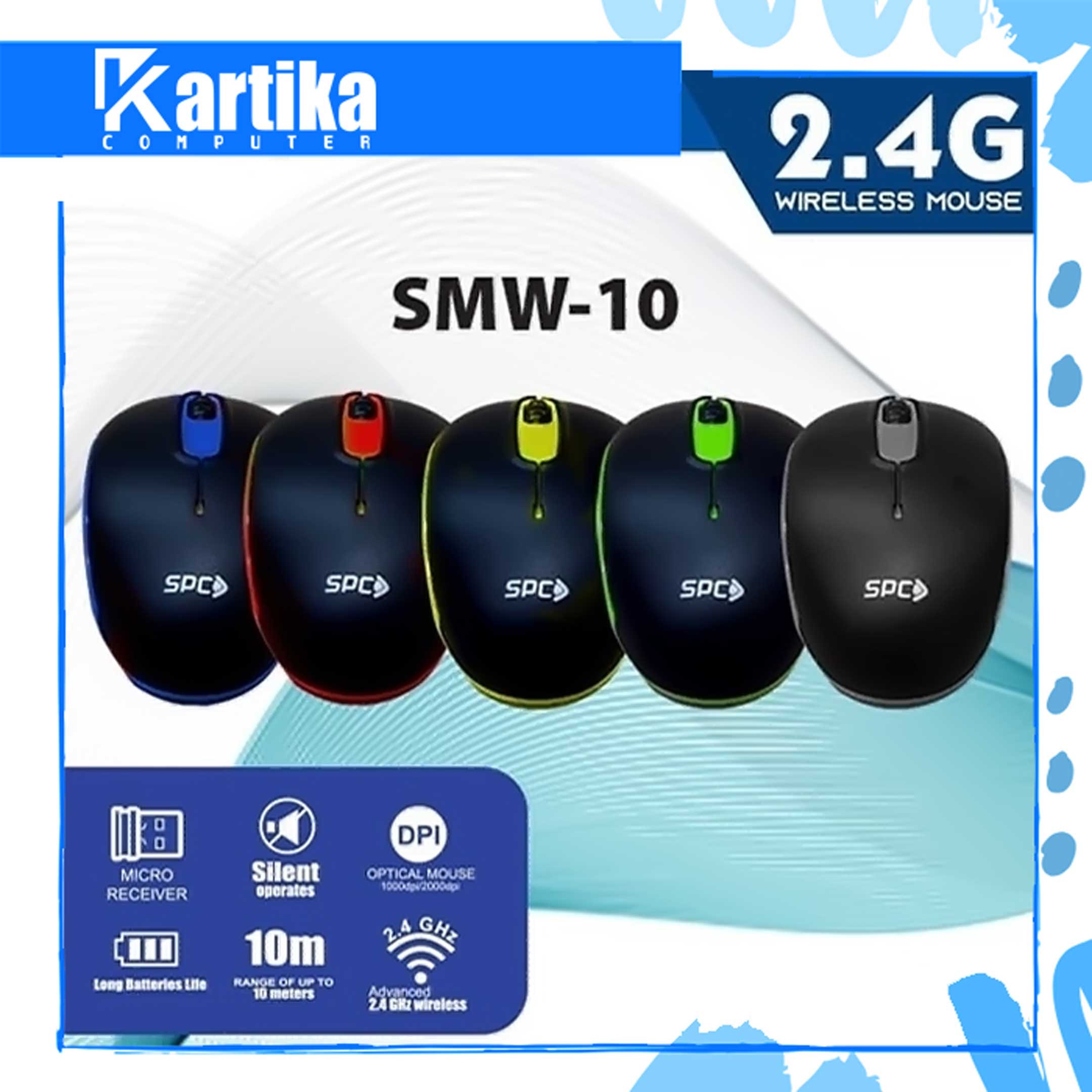 Kartika Komputer | MOUSE WIRELESS SPC